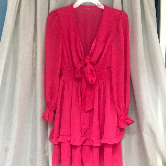 unbranded | Dresses | Rose Red Dress | Poshmark